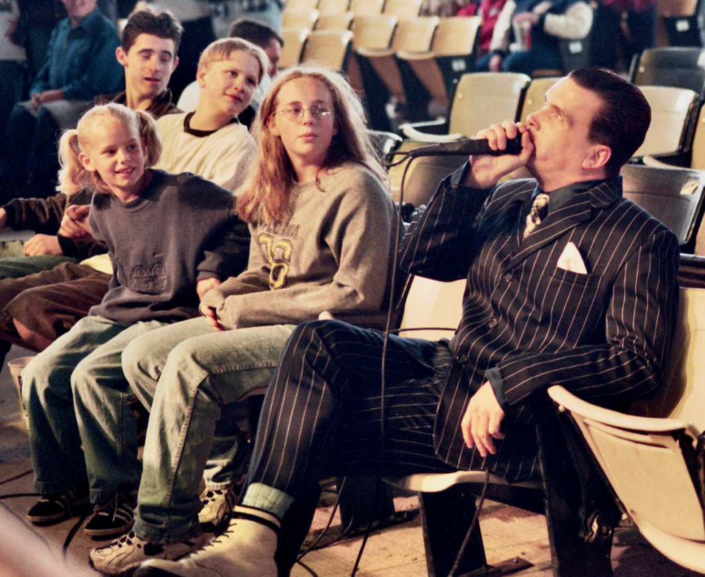 Dicky Barrett Hangs With the Crowd - Image By Andy